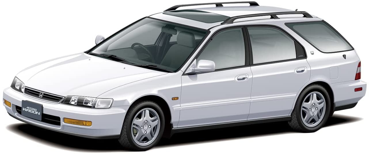 Aoshima 1/24 The Model Car No.76 Honda CF2 Accord Wagon SiR '96 japan ...