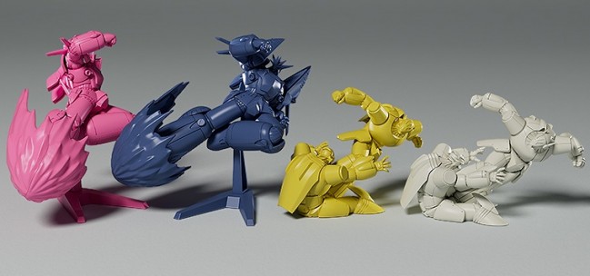 MAX Factory PLAMAX MF-65: minimum factory Gunbuster Super Inazuma Kick ...