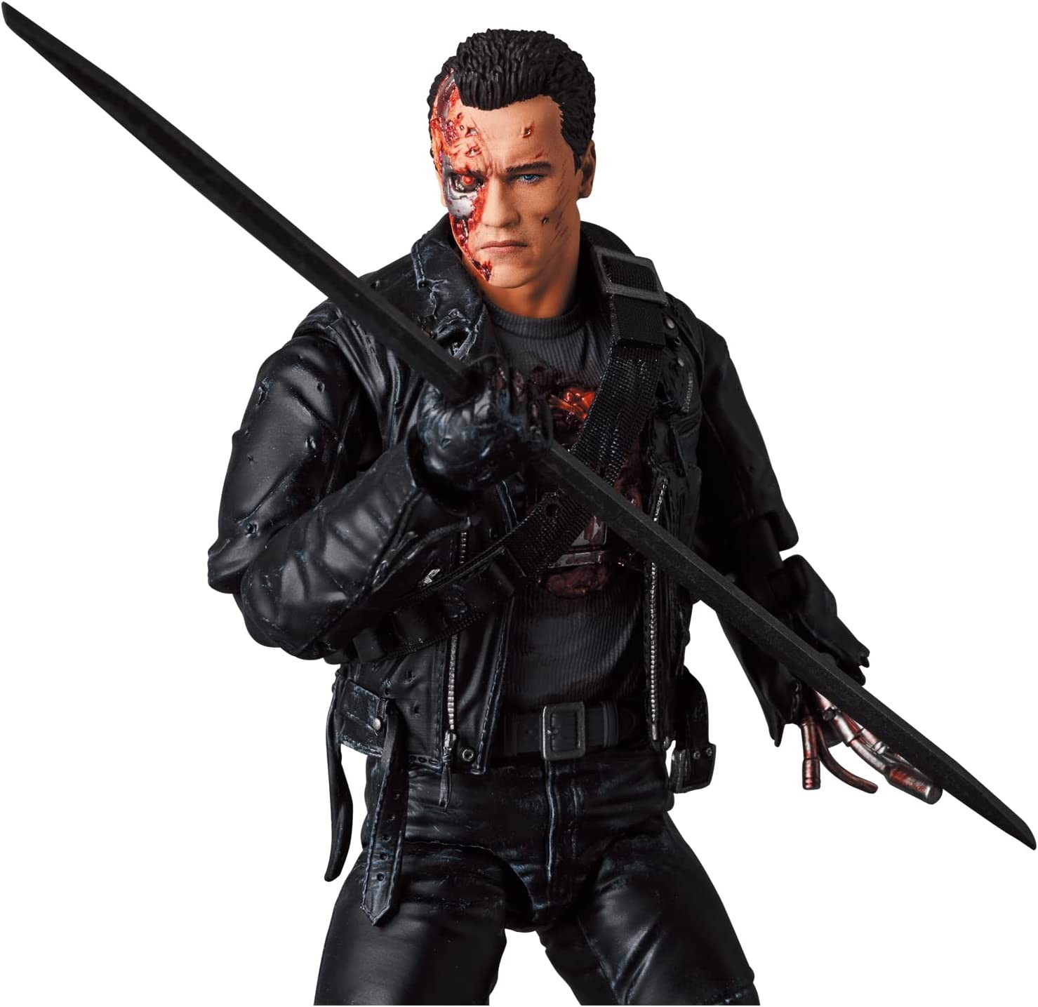 Medicom Toy MAFEX T-800 (T2:Battle Damage Ver.) japan NEW | Zipang Hobby