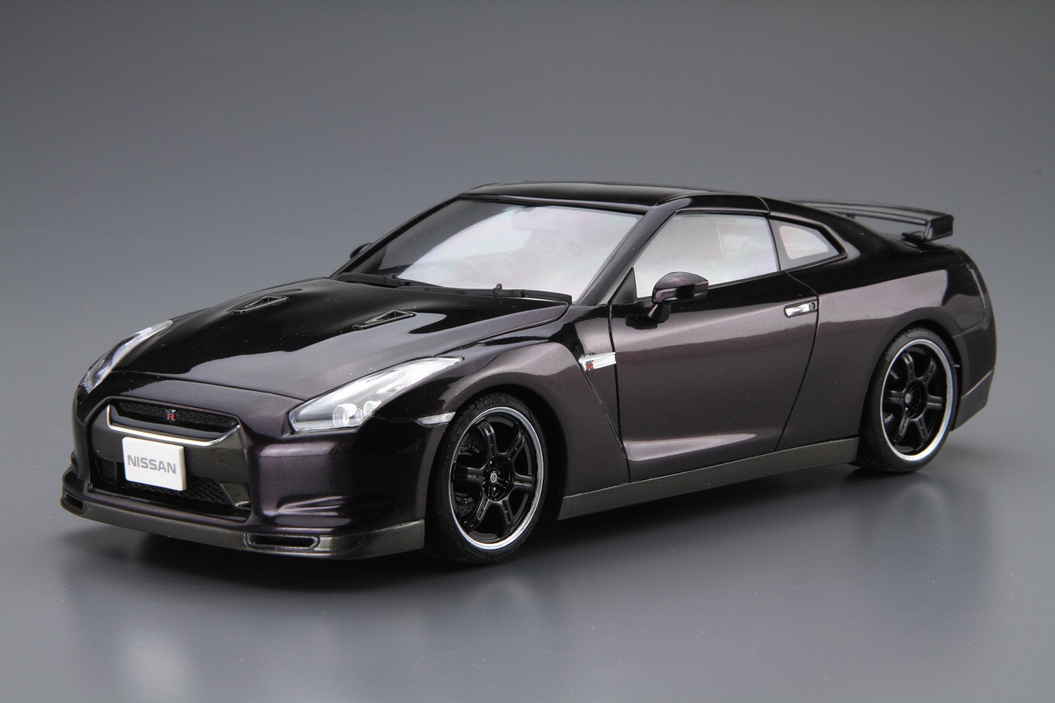 Aoshima 1/24 The Model Car No.35 Nissan R35 GT-R Spec-V '09 trackable ...
