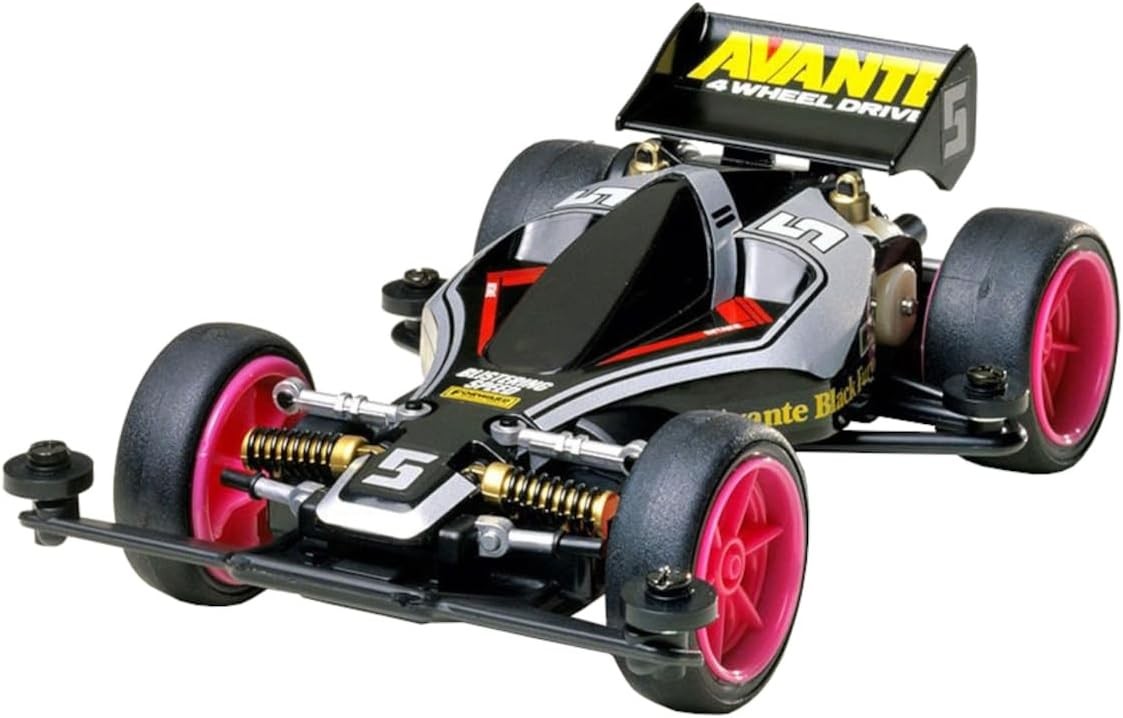 Tamiya [MINI 4WD SPECIAL PROJECT] 1/32 Racer Mini 4WD AVANTE Jr. BLACK ...