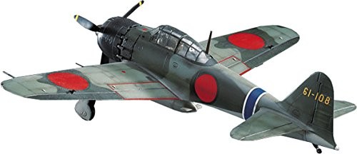 Hasegawa 1/48 Mitsubishi A6M5 Mitsubishi A6M Zero 52-inch trackable ...