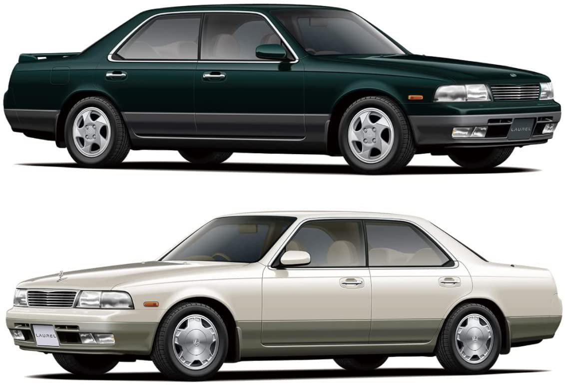 Aoshima 1/24 The Model Car No.139 Nissan GC34 Laurel Medalist V/Club S ...