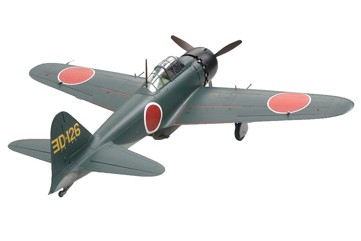 Tamiya 1/48 Masterwork Collection MITSUBISHI A6M5 ZERO FIGHTER 3D-126 ...