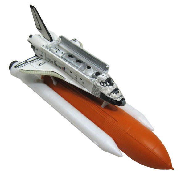 Aoshima 1/450 4D Puzzle Space Shuttle & Booster japan NEW | Zipang Hobby