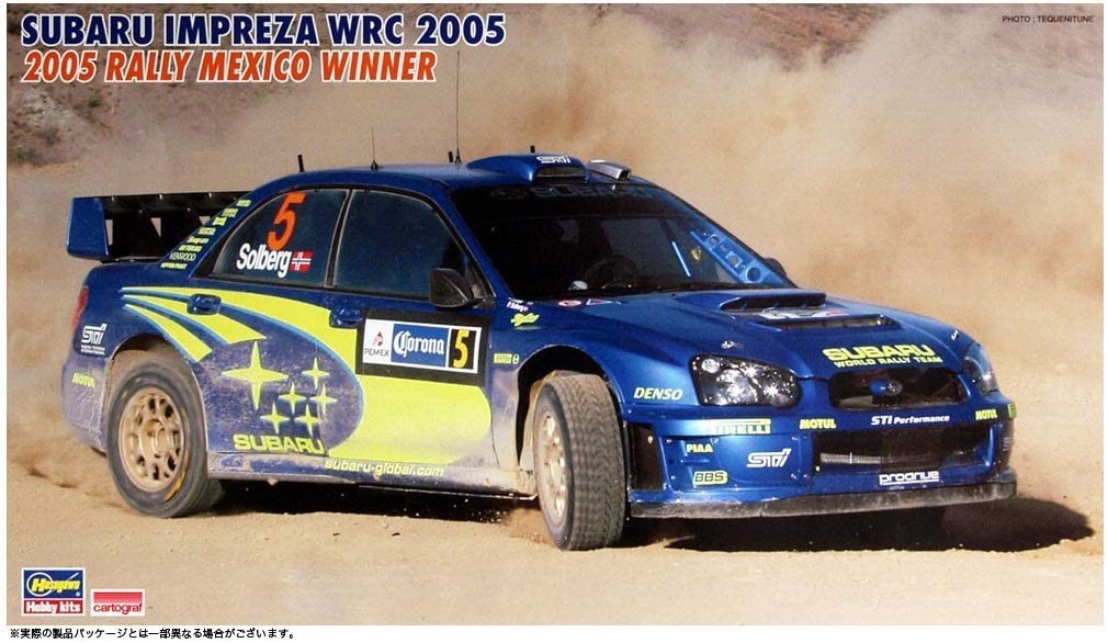 Hasegawa Subaru Impreza WRC 2005 2005 Rally Mexico Winner japan NEW ...