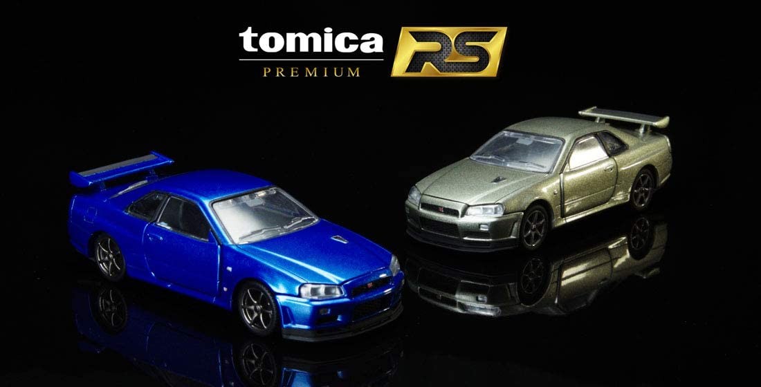 TAKARA TOMY TOMICA PREMIUM RS NISSAN SKYLINE GT-R V-SPEC II NUR (BAYSIDE BLUE) japan NEW ...