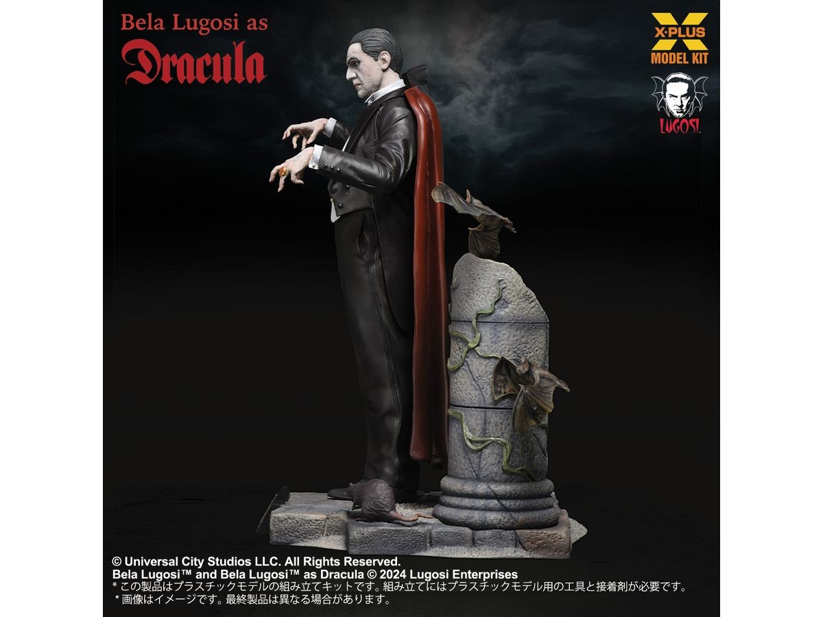 X Plus 1/8 Bela Lugosi as Dracula Plastic Model Kit japan NEW | Zipang ...