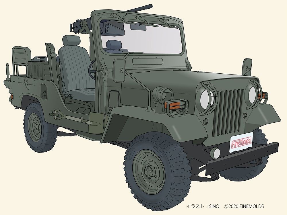 Fine Molds 1/35 REKISO OTOME: HIMEKO W/MITSUBISHI TYPE 73 LIGHT TRUCK ...