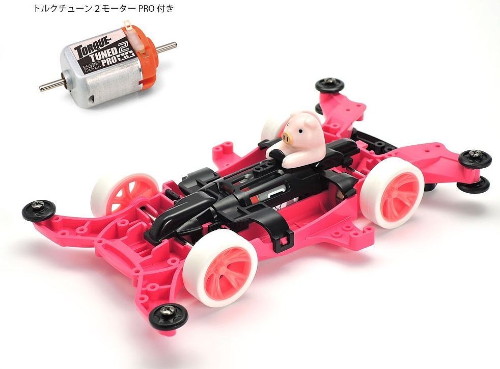 Tamiya MINI 4WD PIG RACER GT trackable shipping japan NEW | Zipang Hobby