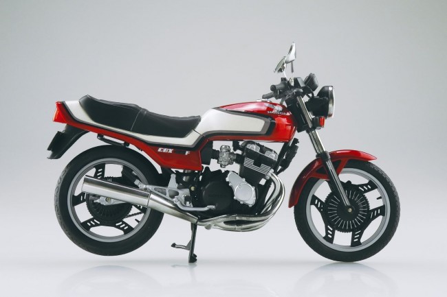 Aoshima SKYNET 1/12 Complete Motorcycle Model Honda CBX400F Candy ...