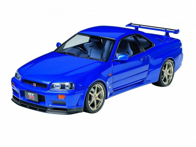 TAMIYA 1/24 Skyline GT-R R34 trackable shipping japan NEW - Export from ...