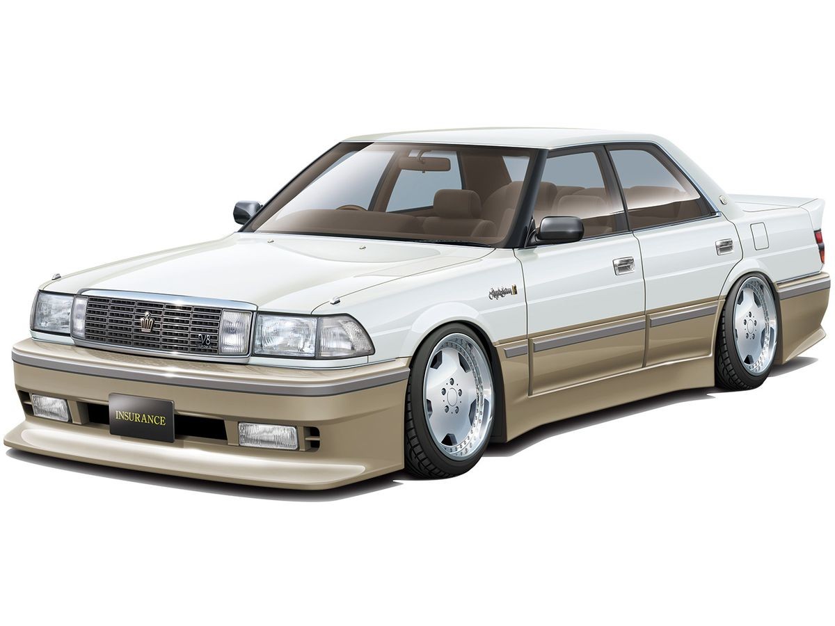 Aoshima 1/24 The Tuned Car No.86 Insurance UZS131 Crown '89 (Toyota ...