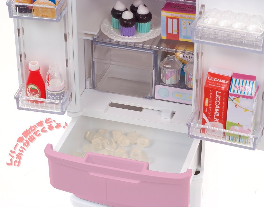 TAKARATOMY Licca-chan LF-01 refrigerator japan NEW | Zipang Hobby