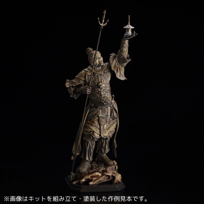 KAIYODO ARTPLA Four Heavenly Kings Statue Tamonten japan NEW | Zipang Hobby