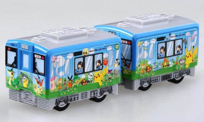 TAKARA TOMY CHORO-Q POKEMON WITH YOU TRAIN CHORO-Q (2-CARS VER ...