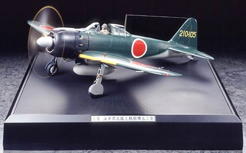 TAMIYA 1/32 Mitsubishi A6M5 Zero Model 52 Real Sound Action trackable ...