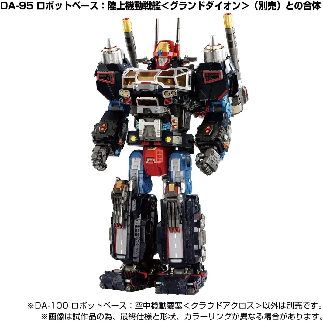 TAKARA TOMY DA-100 Diaclone Robot Base: Aerial Mobile Fortress (Cloud ...