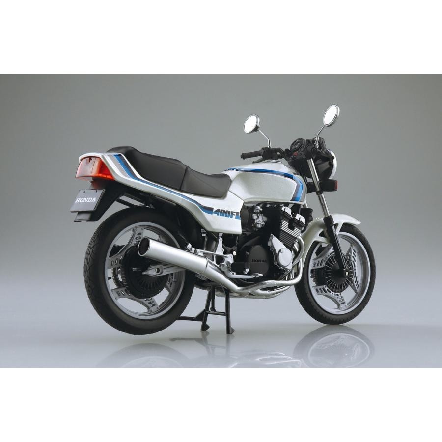 Aoshima SKYNET 1/12 Complete Motorcycle Model Honda CBX400F Pearl Shell ...