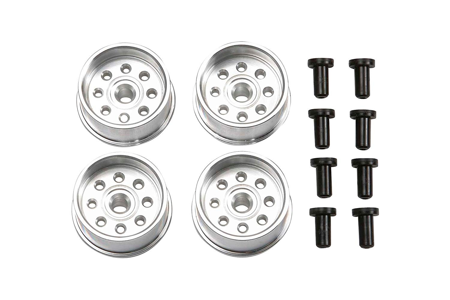 TAMIYA HG Large Dia. Narrow Aluminum Wheels 4pcs japan NEW | Zipang Hobby