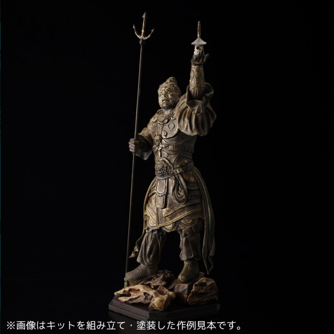 KAIYODO ARTPLA Four Heavenly Kings Statue Tamonten japan NEW | Zipang Hobby