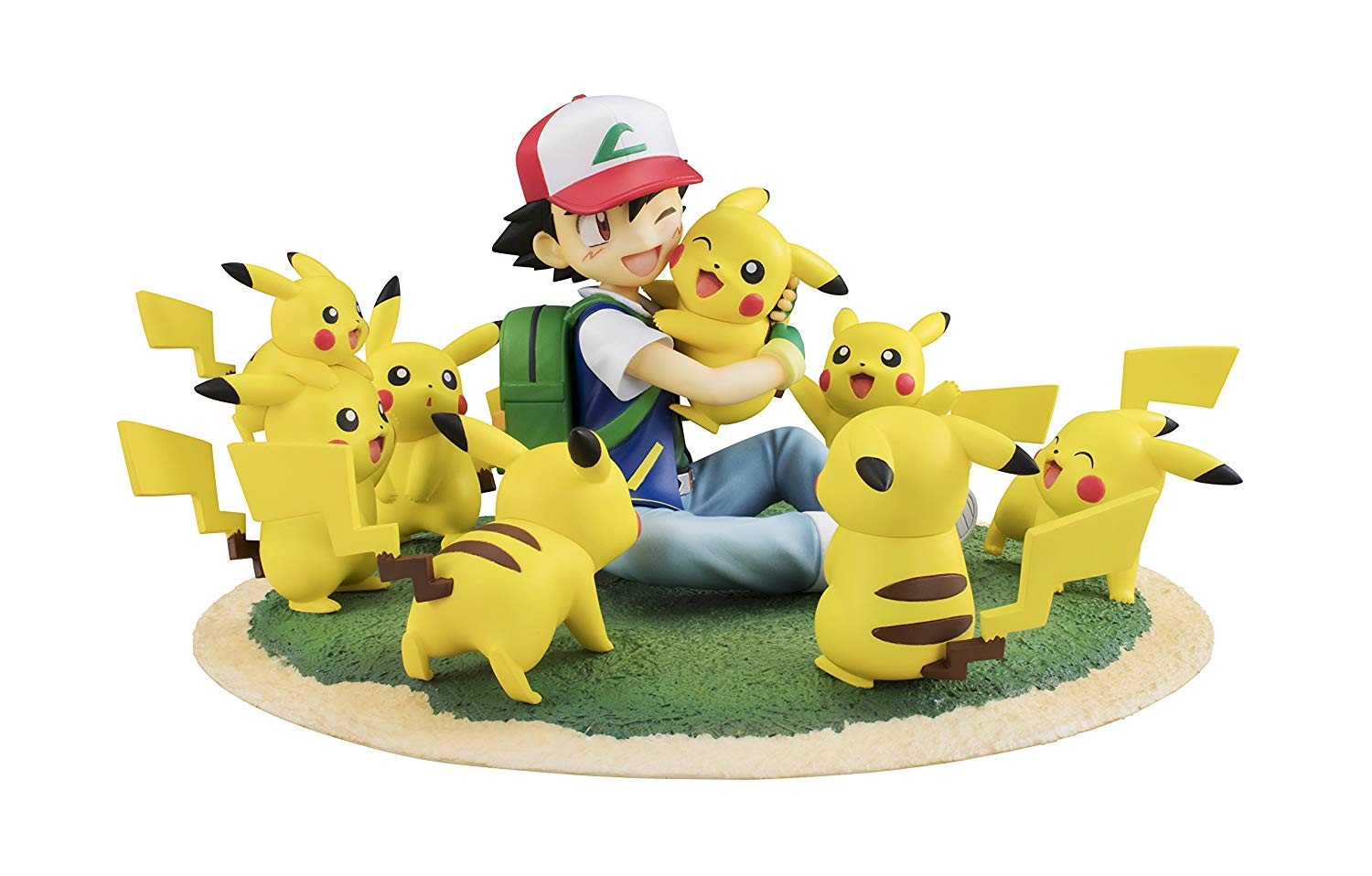Mega House G.E.M. Series Pokemon Ash Ketchum & Pikachu (Many Pikachu ...