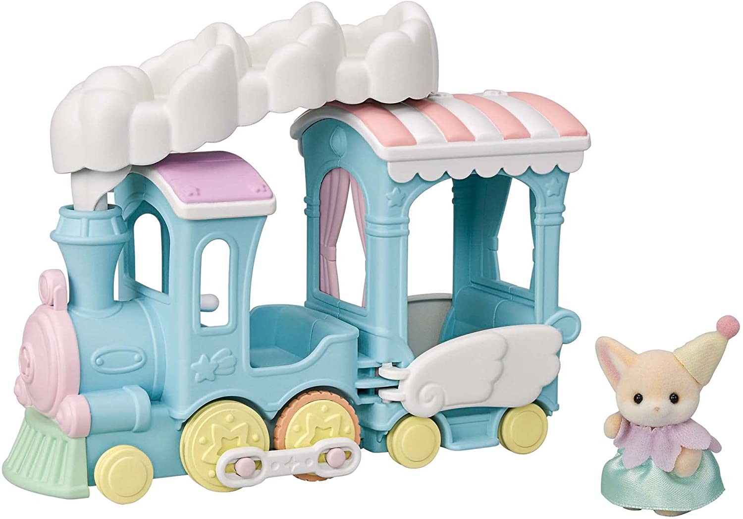 Epoch Sylvanian Families Fluffy Cloud Parade Train Set japan NEW ...