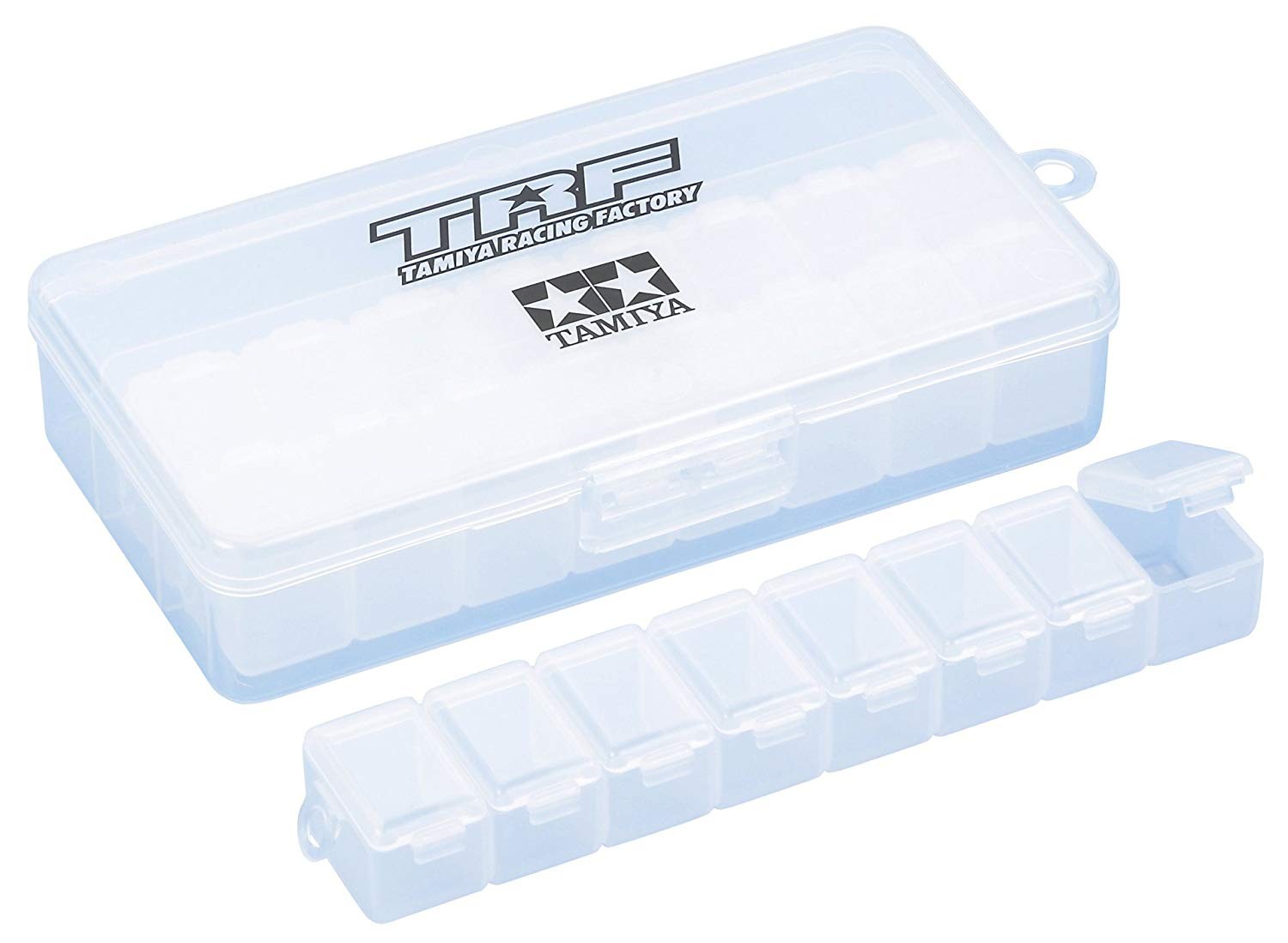 Tamiya TRF RC PARTS STORAGE CASE - 8-COMPARTMENT CASE X 3 trackable ...