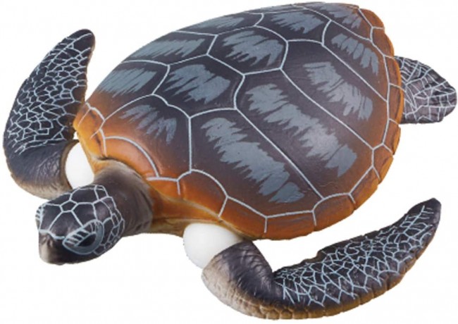 TAKARA TOMY ANIA AS-20 GREEN SEA TURTLE FAMILY (FLOATING VER ...