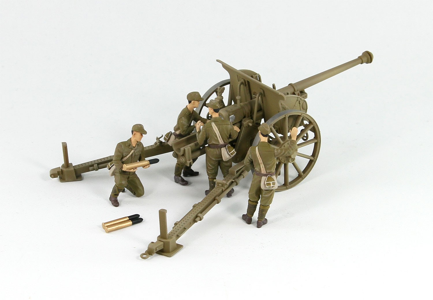 PIT ROAD 1/35 Japanese Army 75mm 90 Type of Field Gun trackable ...
