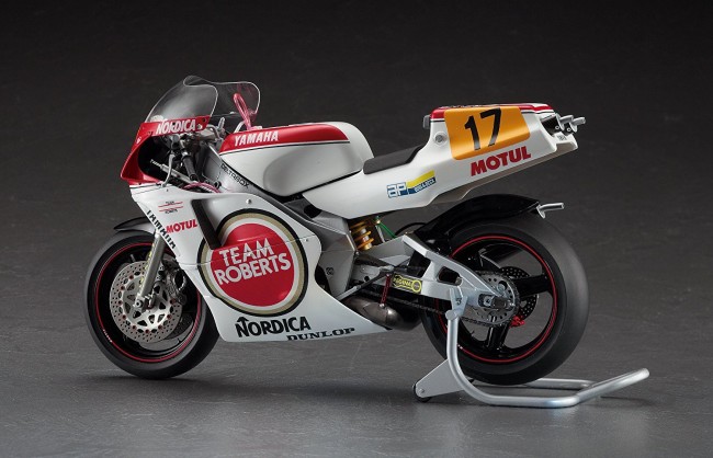 Hasegawa 1/12 Yamaha YZR 500 (OW 98) Team Lucky Strike Roberts 1988 Plastic Kit trackable ...
