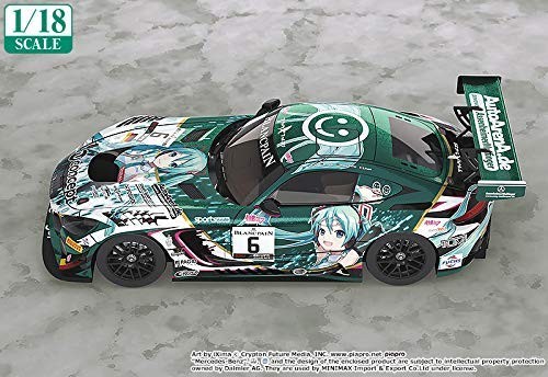 Good Smile Company 1/18 Hatsune Miku #6 Mercedes-AMG Team Black Falcon ...