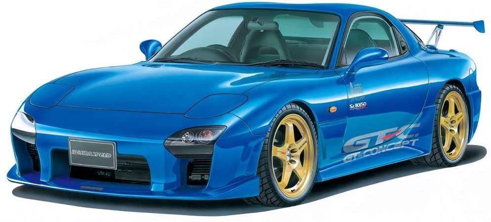 Aoshima 1/24 The Tuned Car No.27 Mazda Speed FD3S RX-7 A Spec GT ...