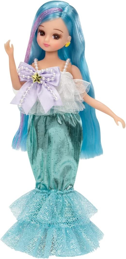 TAKARA TOMY Licca-chan Dream Fantasy Triple Change Mermaid Princess ...