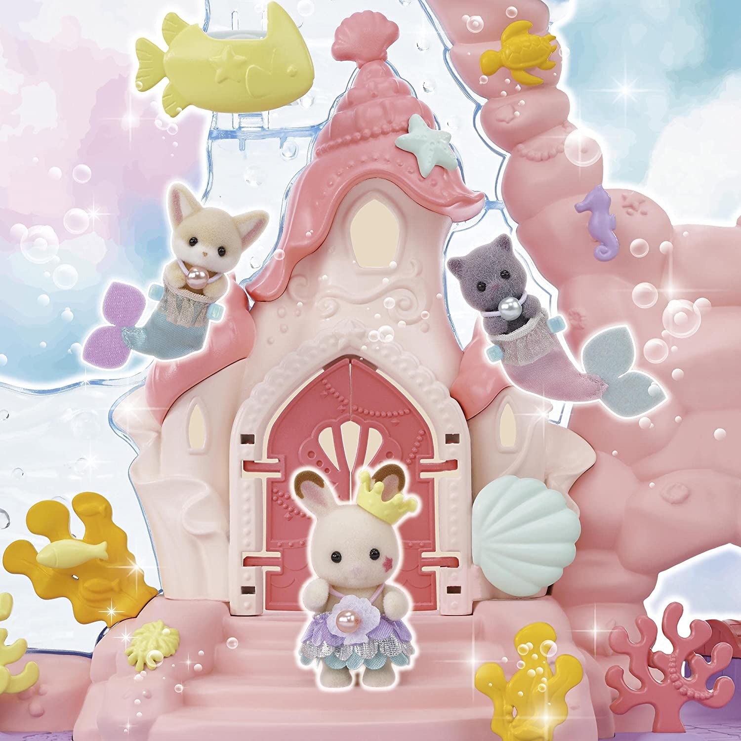 Epoch Sylvanian Families Yumeiro Mermaid Castle japan NEW | Zipang Hobby