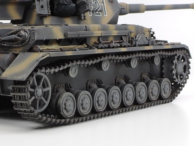 Tamiya 1/35 German Panzer IV Ausf. G Early Prod. & Motorcycle Eastern ...