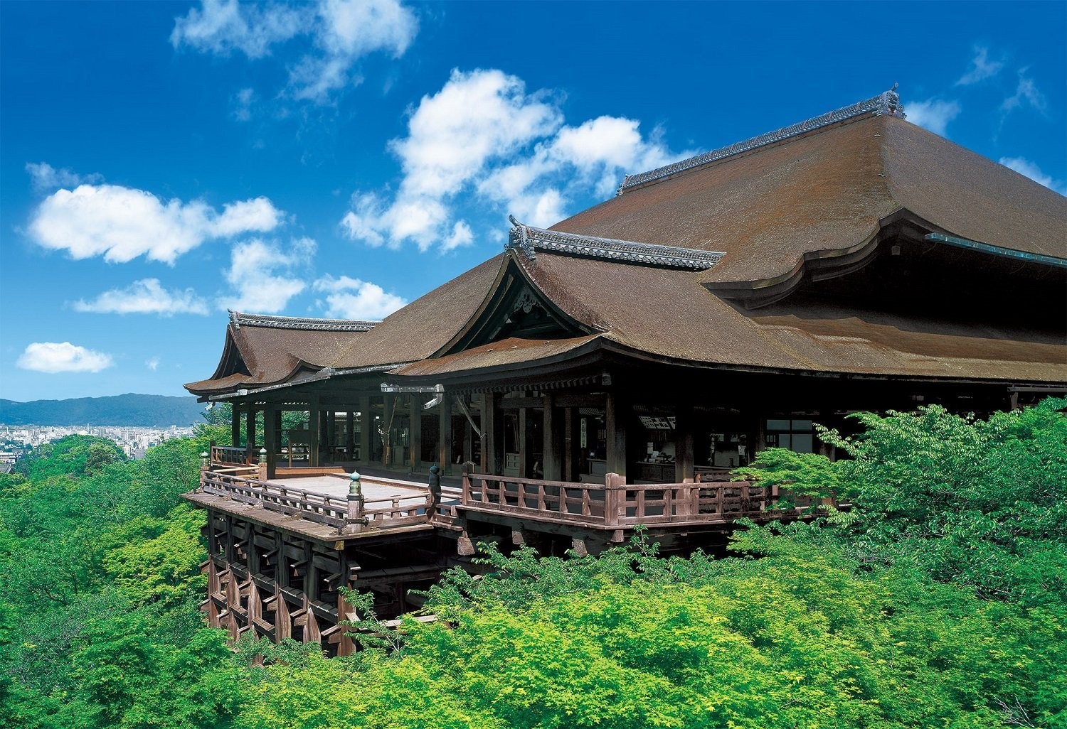 Epoch Jigsaw Puzzle 300pcs Japanese Landscape Kiyomizu-dera Kyoto japan ...