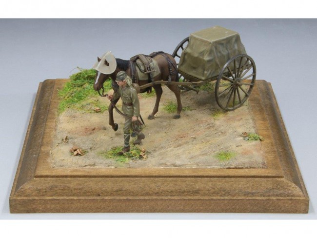 Fine Molds 1/35 Japanese Imperial Army Military Horse Transportation ...
