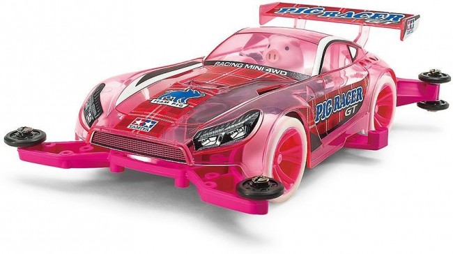 Tamiya MINI 4WD PIG RACER GT trackable shipping japan NEW | Zipang Hobby