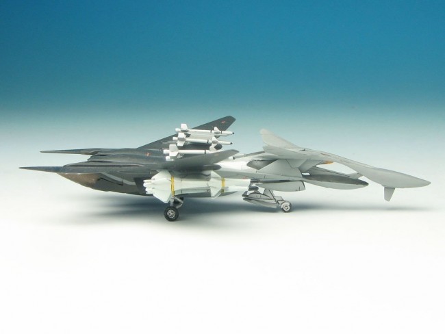 Platz 1/144 SSY-4 Sentou Yousei Yukikaze FRX-99 Rafe Plastic kit ...
