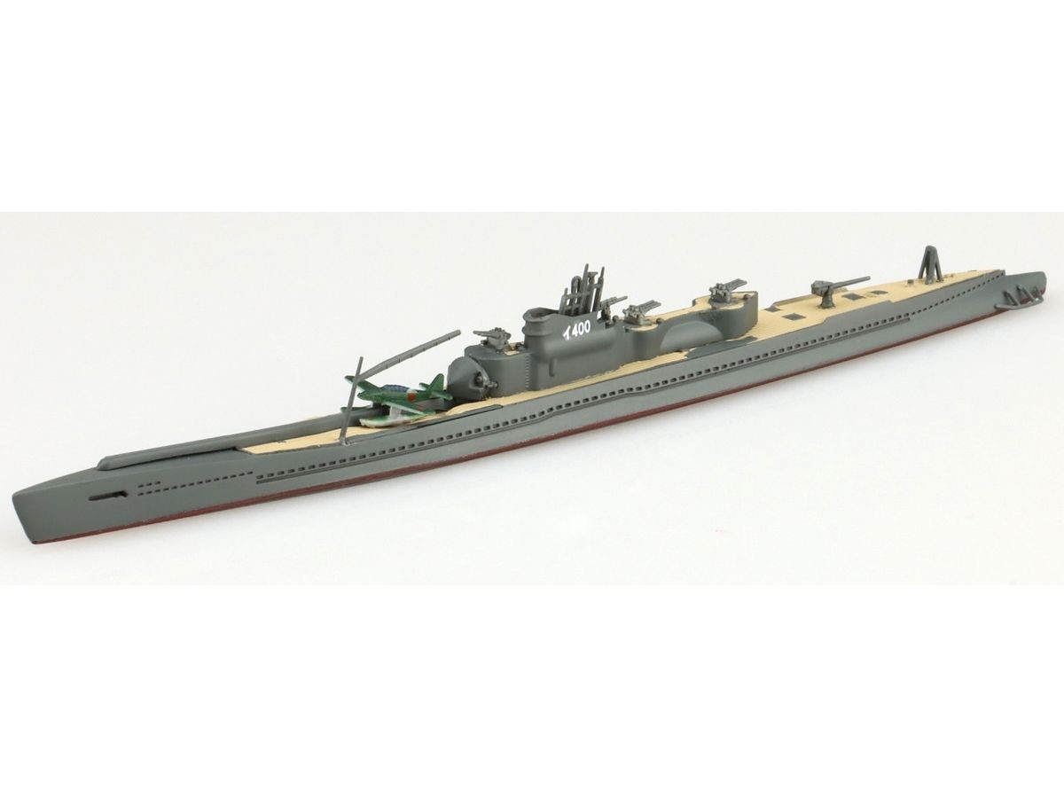 Aoshima 1/700 Waterline No.451 Japanese Navy Special Submarine I-400 ...