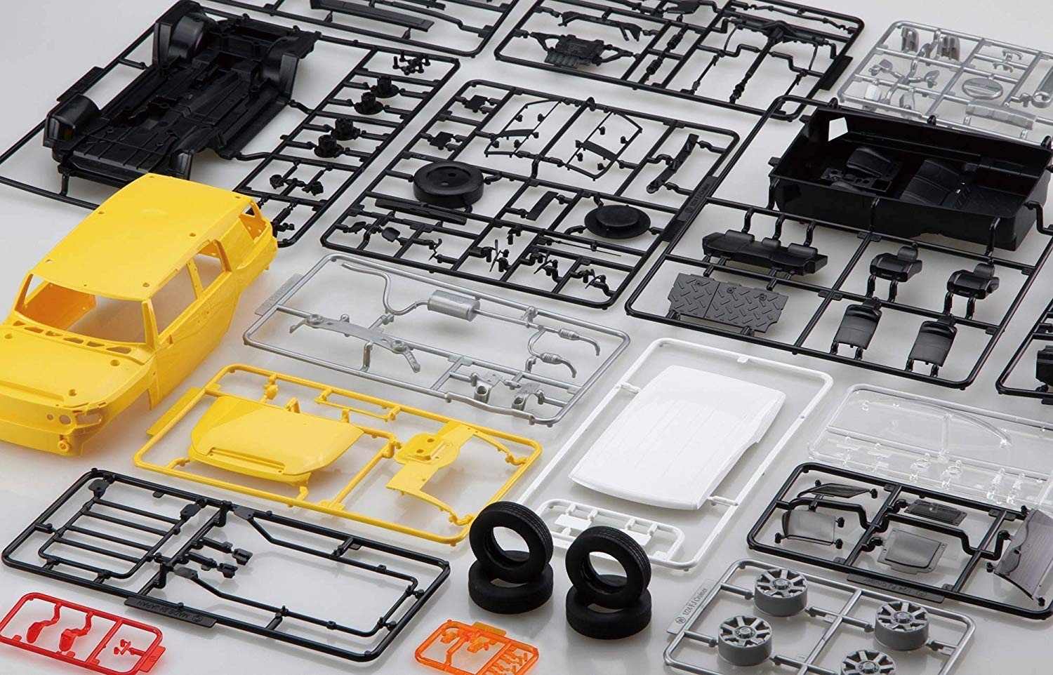 Fujimi 1/24 car NEXT series Toyota FJ Cruiser (Two-Tone Yellow ...