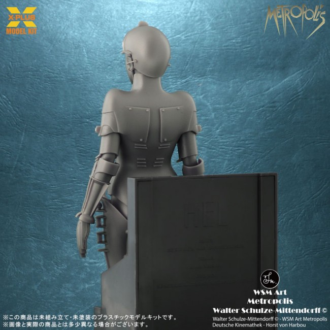 X Plus 1/8 Metropolis Maria Plastic Model Kit Silver Screen japan NEW ...