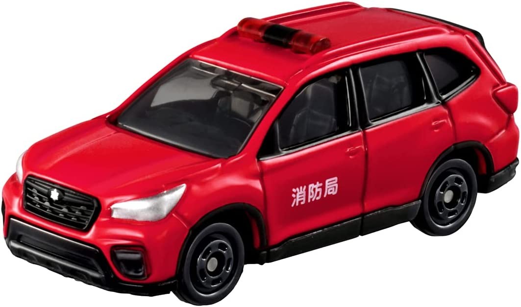 TAKARA TOMY No.99 Subaru Forester Fire Command Vehicle japan NEW ...