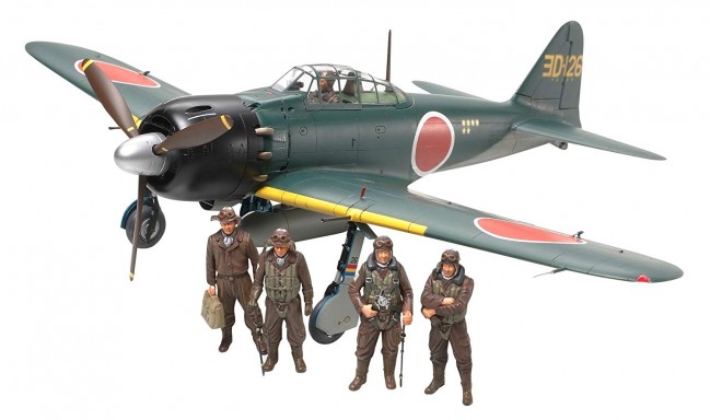 TAMIYA 1/48 Mitsubishi A6M5/5a Zero Fighter (Zeke) Model 52/52 ...