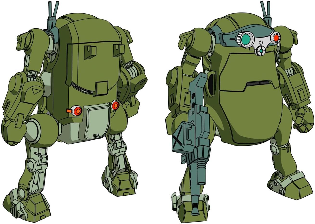 Hasegawa 1/35 MechatroWeGo Votoms Collaboration Series Vol.1: Scopedog & Kiriko japan NEW ...