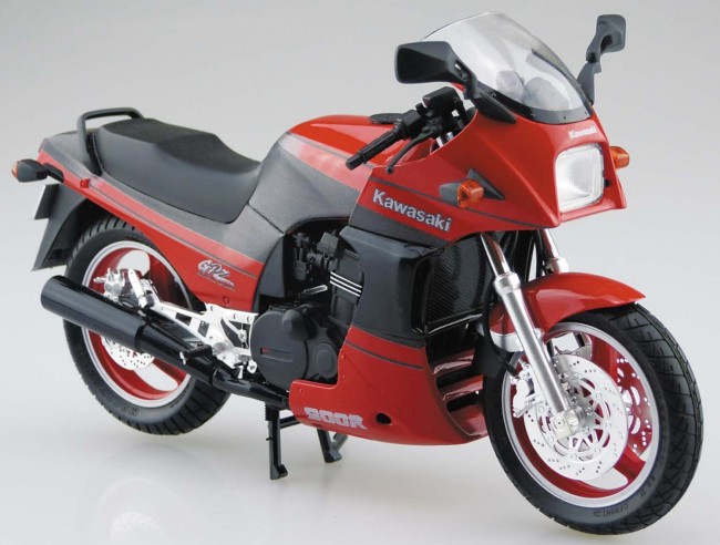 Aoshima 1/12 Kawasaki GPZ900R Ninja A7 type with custom parts japan NEW | Zipang Hobby