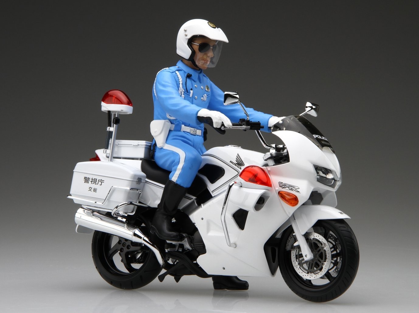 Fujimi 1/12 BIKE SPOT Honda VFR 800 P with rider police Figure trackable shipping japan NEW ...