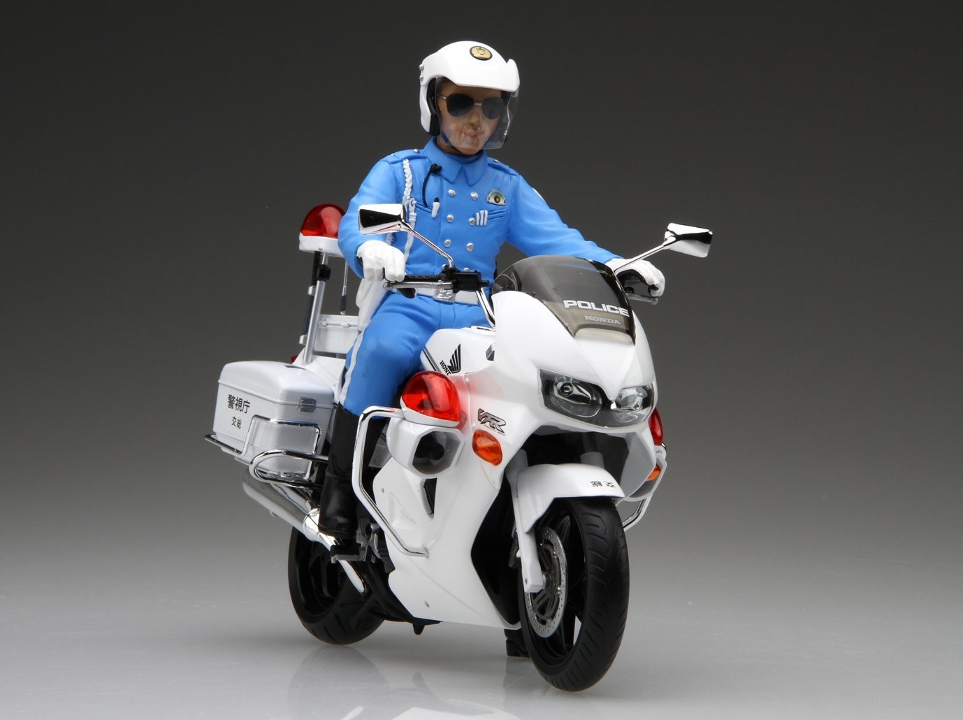 Fujimi 1/12 BIKE SPOT Honda VFR 800 P with rider police Figure trackable shipping japan NEW ...