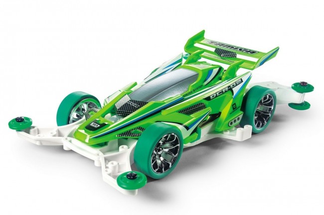 Tamiya Mini 4WD PRO Mini 4WD brilliant green spl. MA chassis trackable ...
